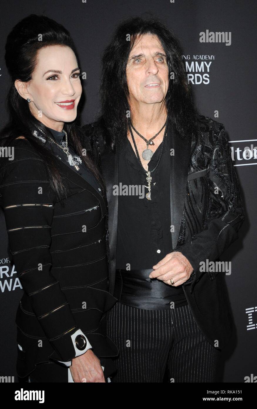 California, USA. 9th Feb, 2019. Sheryl Goddard, Alice Cooper at ...