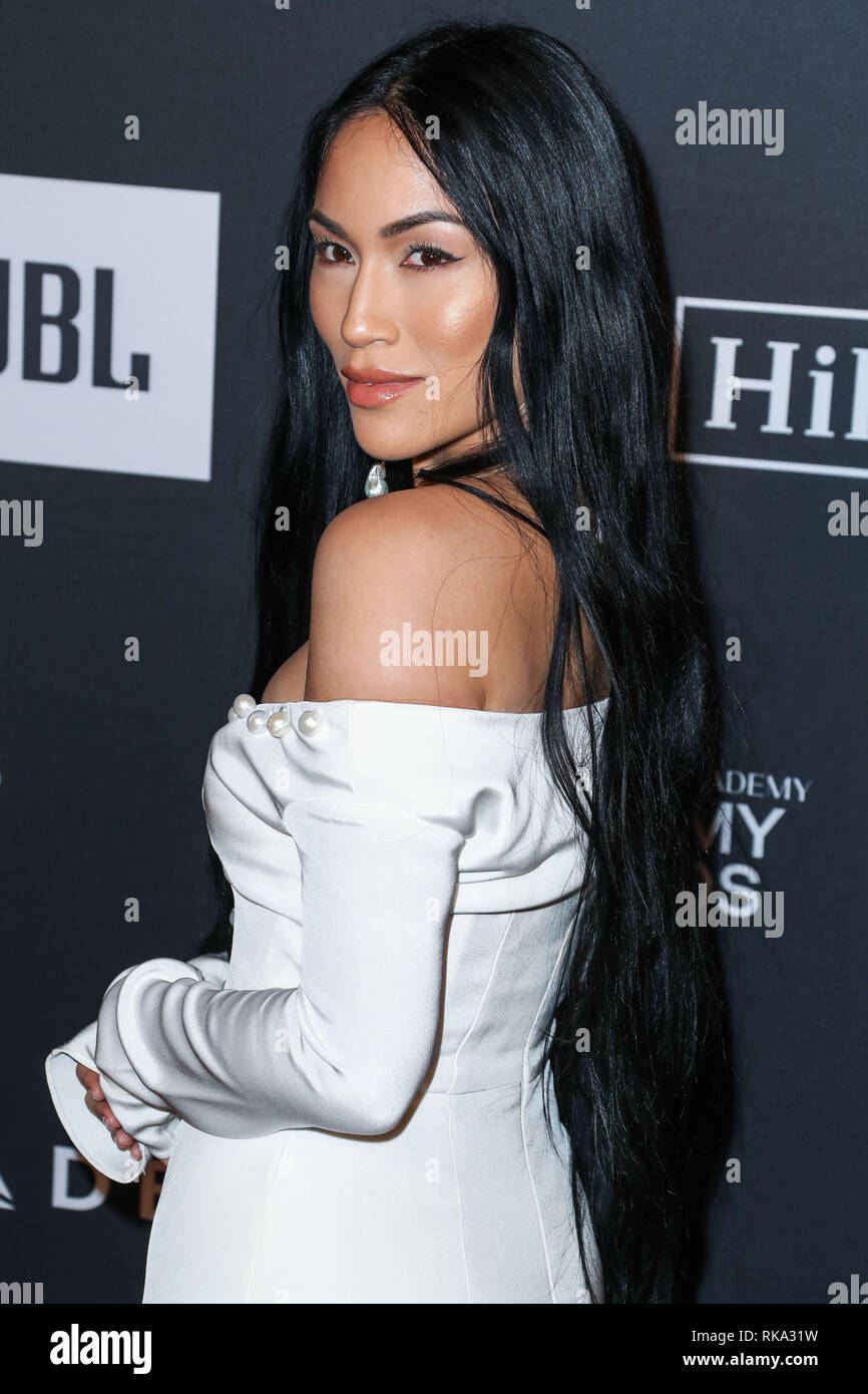 California, USA. 9th Feb 2019. Stephanie Shepherd arrives at The ...