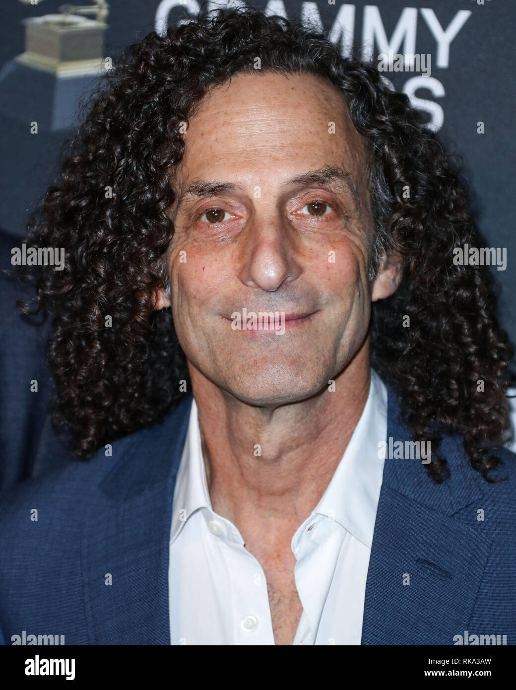 California, USA. 9th Feb 2019. Saxophonist Kenny G (Kenneth Bruce ...