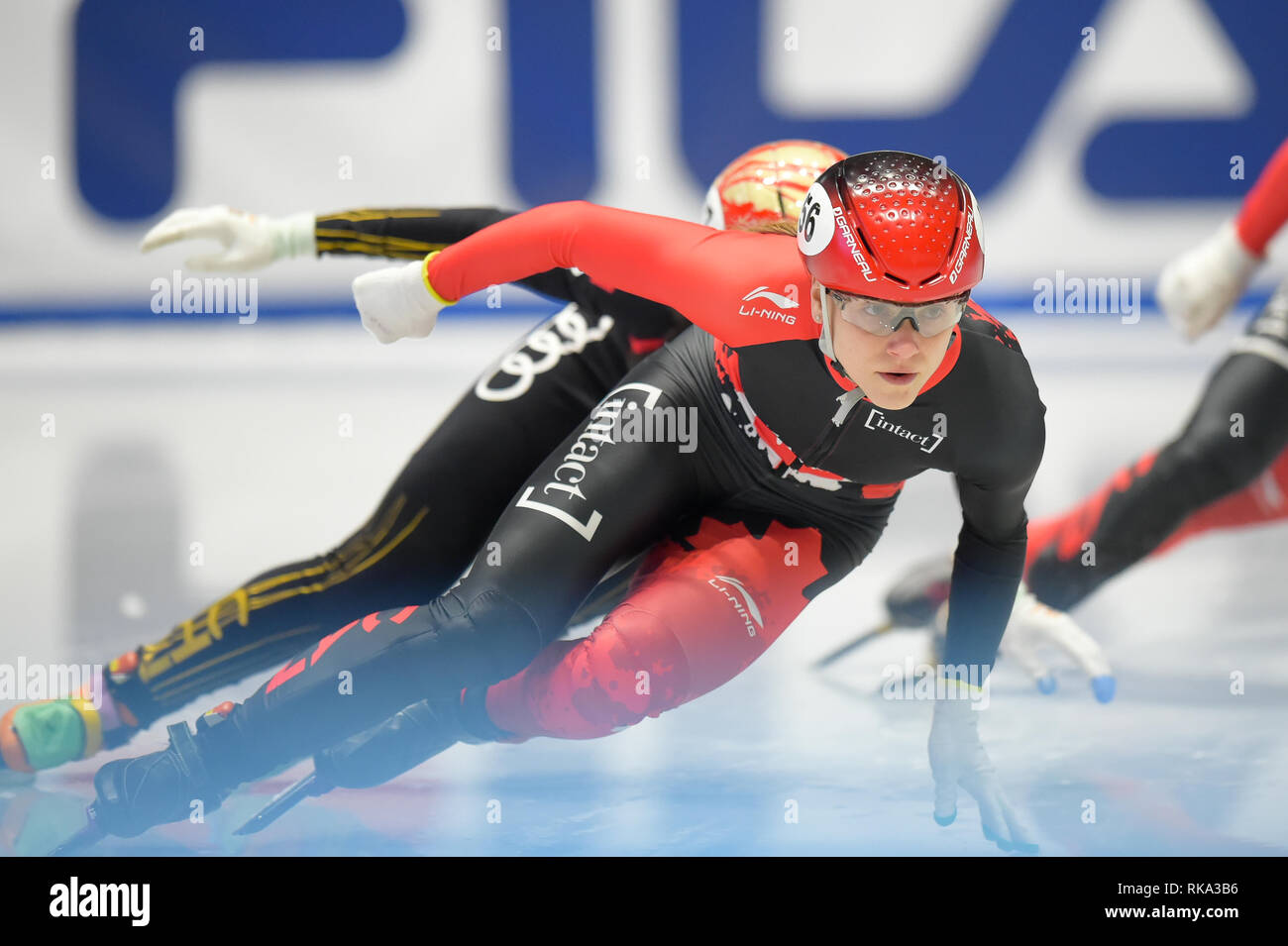 Torino, Italy. 10th February, 2019. ISU World Cup Short Track Speed ...