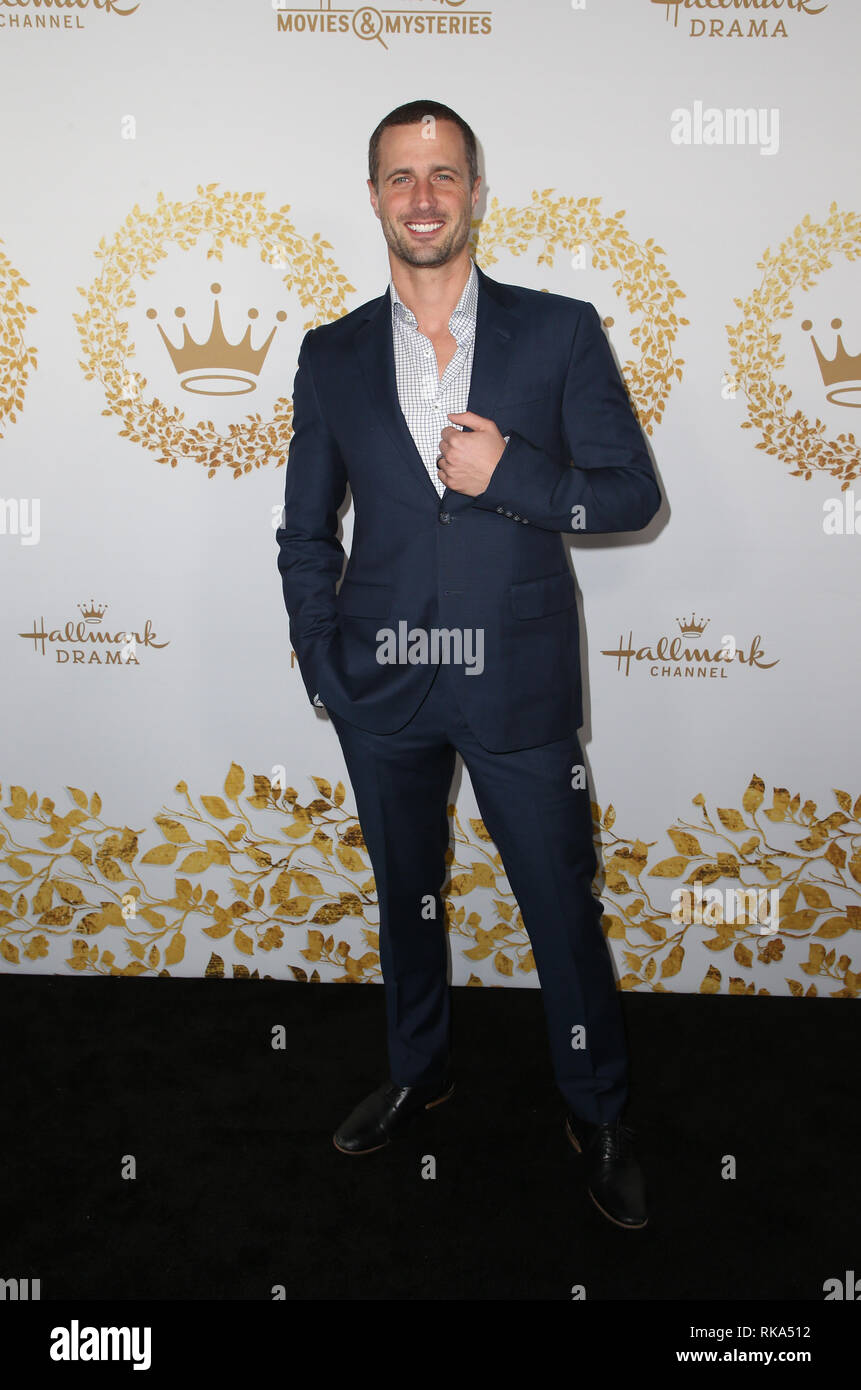 PASADENA, CA - FEBRUARY 9: Brendan Penny, at the Hallmark Channel and ...