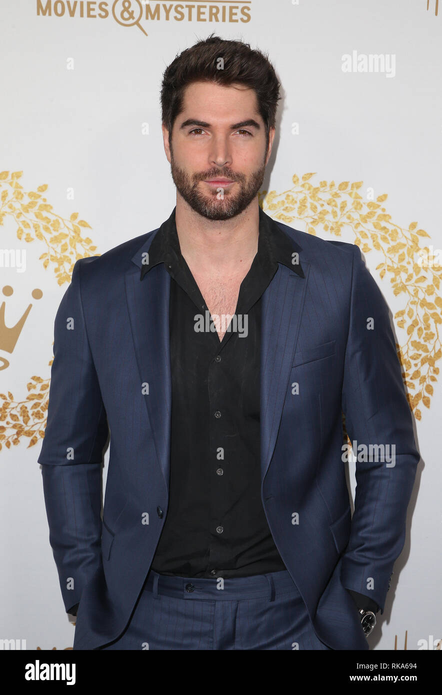 PASADENA, CA - FEBRUARY 9: Nick Bateman, at the Hallmark Channel and ...