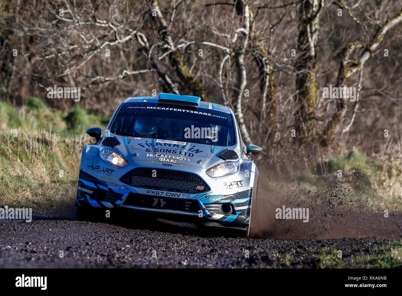 Galway, Ireland. 10th Feb, 2019. Galway International Rally; Declan ...