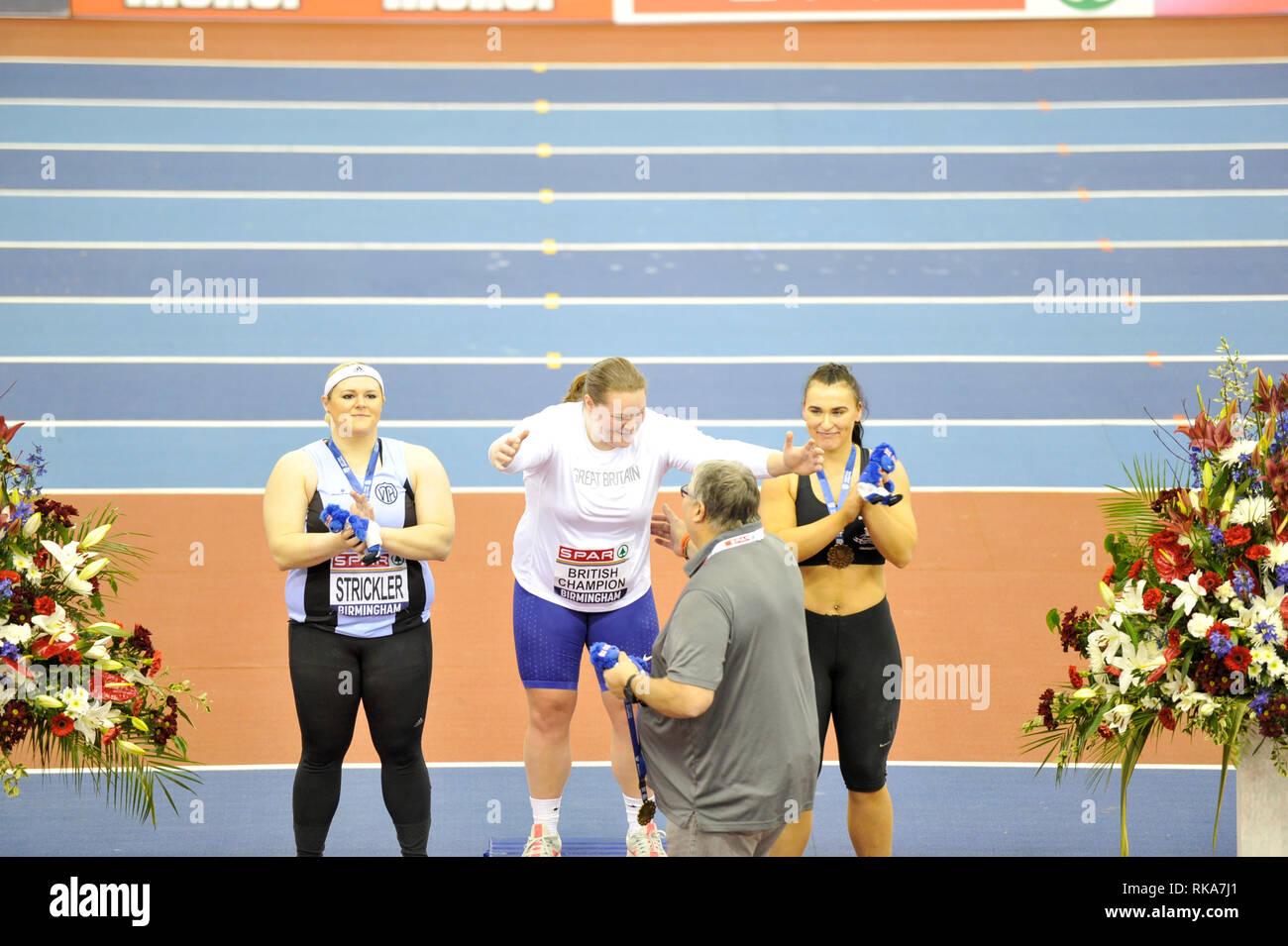 Womens shot put winners hi-res stock photography and images - Alamy