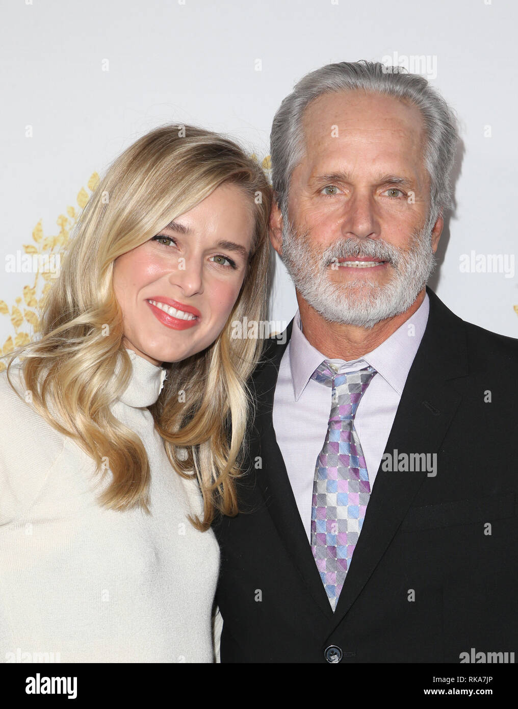 PASADENA, CA - FEBRUARY 9: Lily Anne Harrison, Gregory Harrison, at the ...