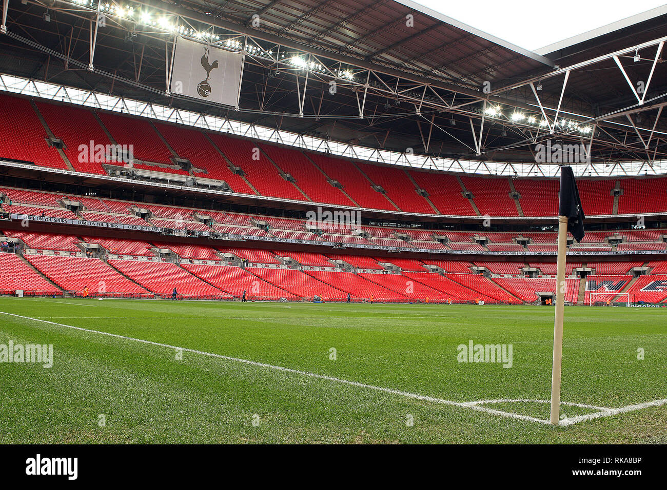 A view inside wembley stadium hi-res stock photography and images - Alamy