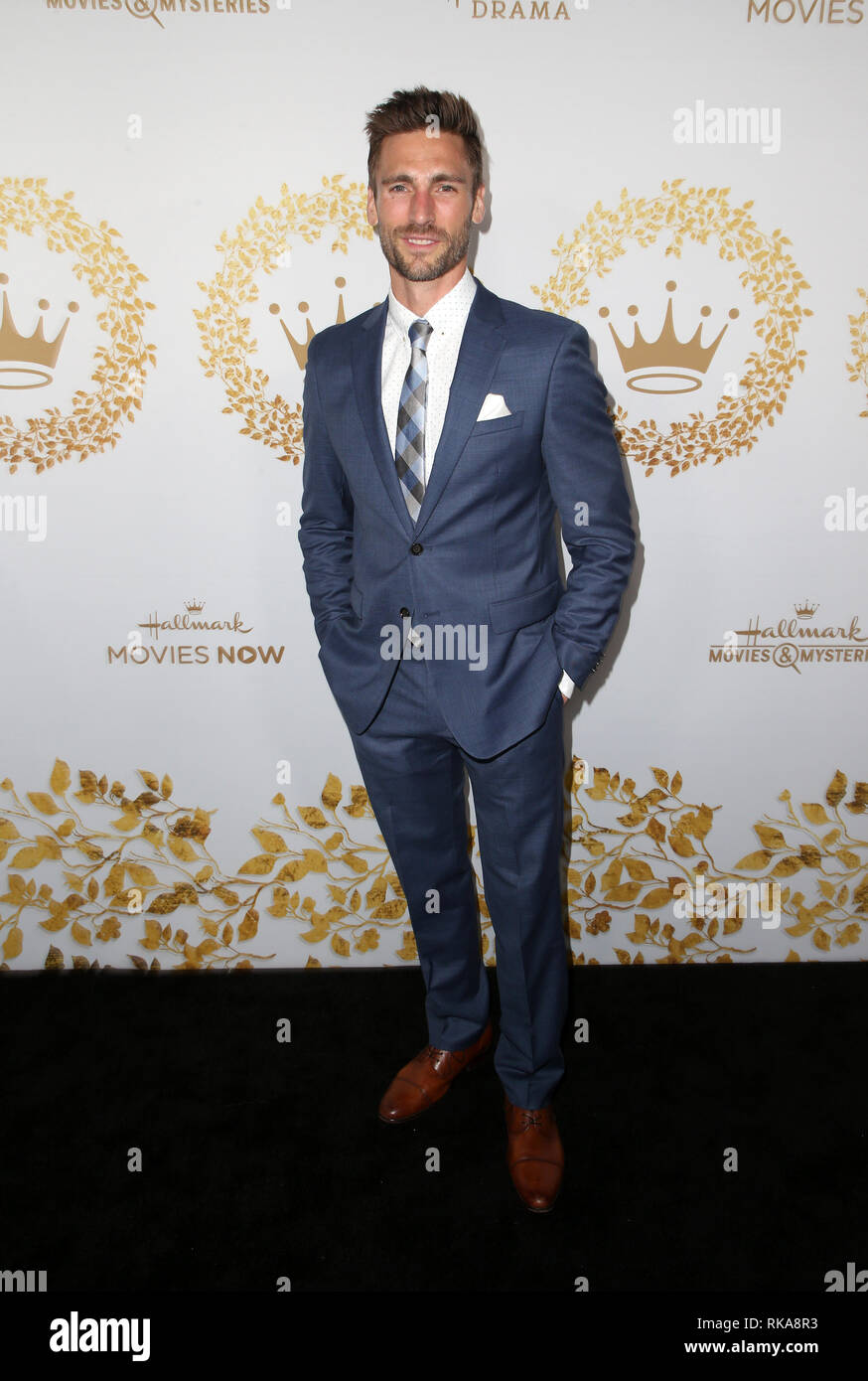 PASADENA, CA - FEBRUARY 9: Andrew Walker, at the Hallmark Channel and ...