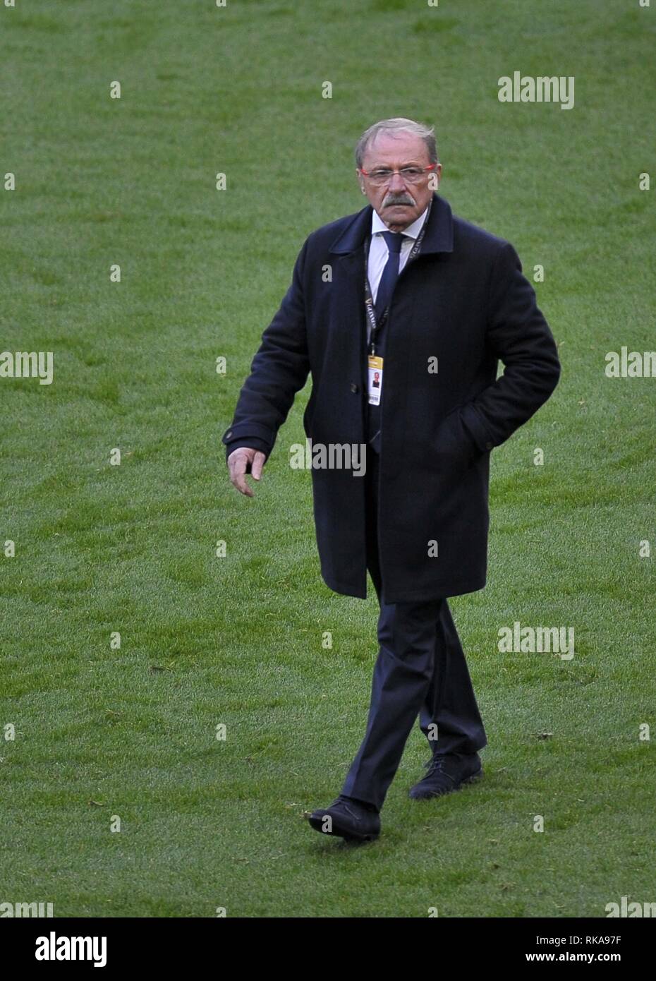Uk 10th feb 2019 jacques brunel france head hi-res stock photography ...