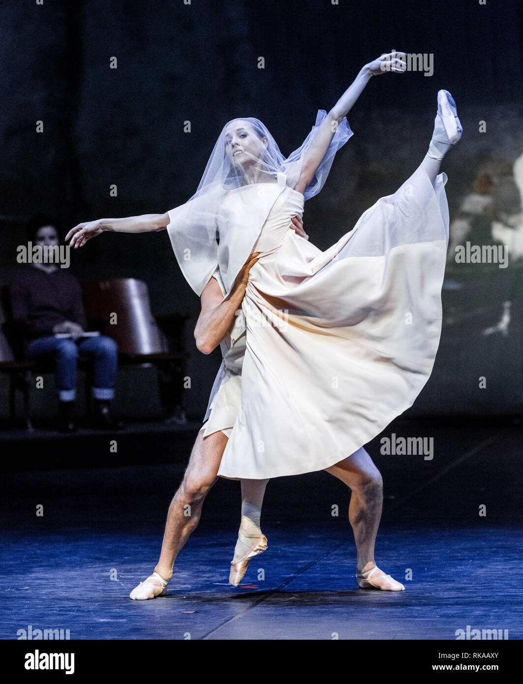 Hamburg, Germany. 30th Jan, 2019. The first soloists of the Hamburg ...