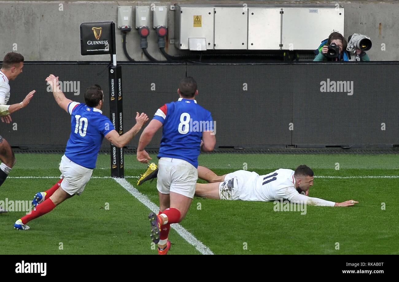England v france rugby 2019 hi-res stock photography and images - Alamy