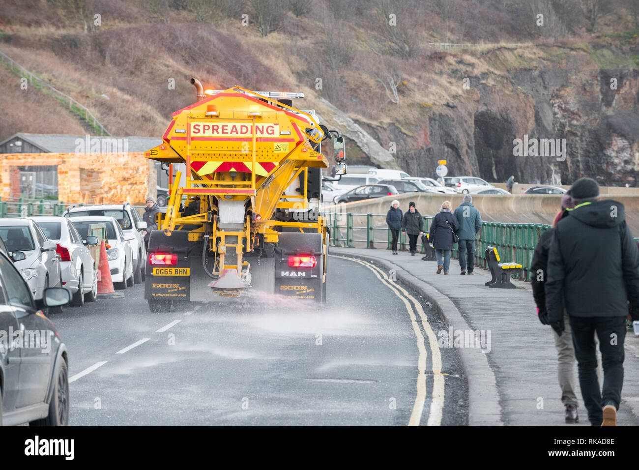 Gritting vehicle hi-res stock photography and images - Alamy