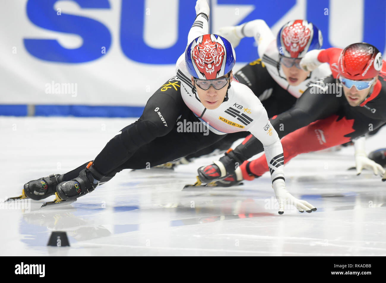 Torino, Italy. 10th February, 2019. ISU World Cup Short Track Speed ...