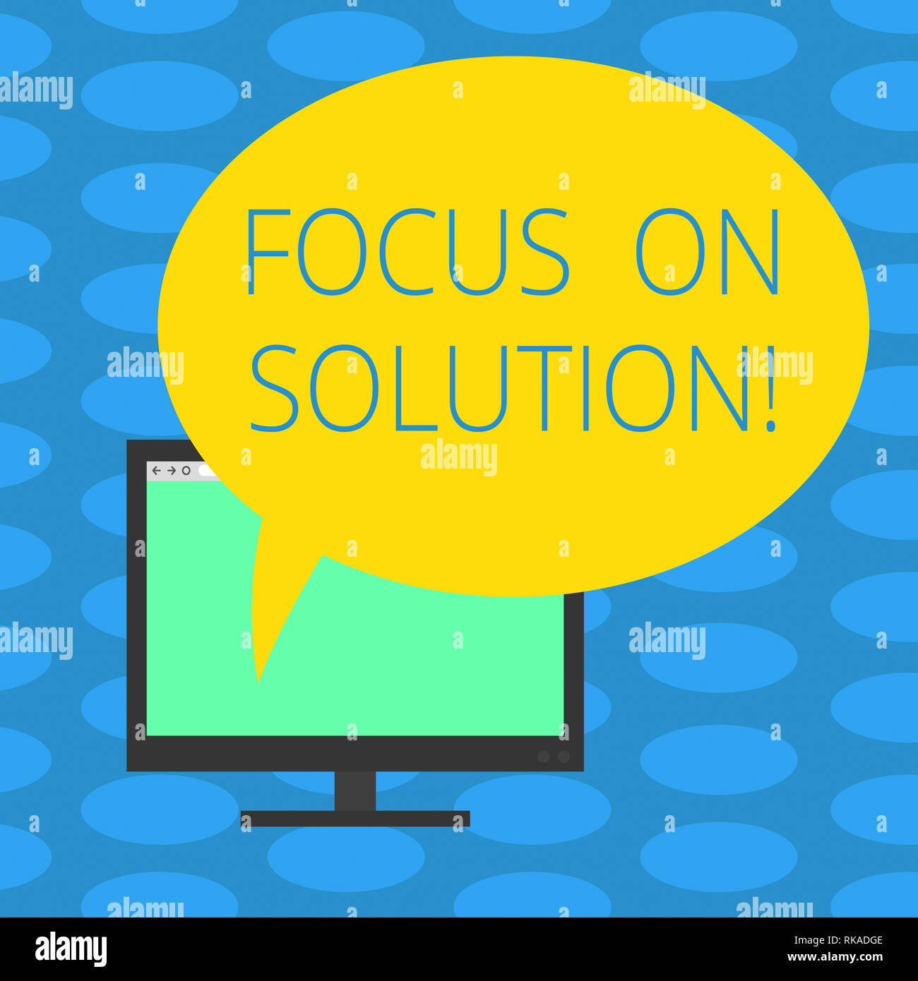Word writing text Focus On Solution. Business concept for powerful ...