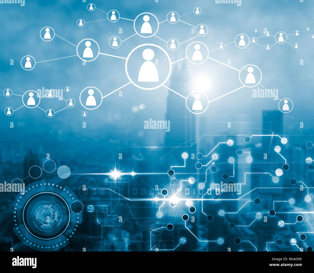 Smart city concept hi-res stock photography and images - Alamy