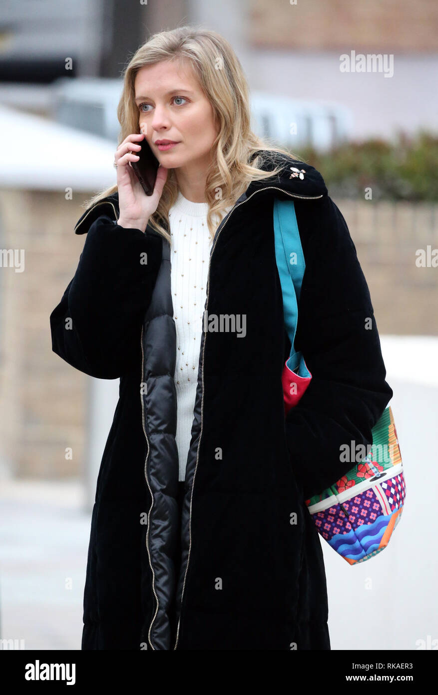 Rachel Riley outside ITV Studios Featuring: Rachel Riley Where: London ...