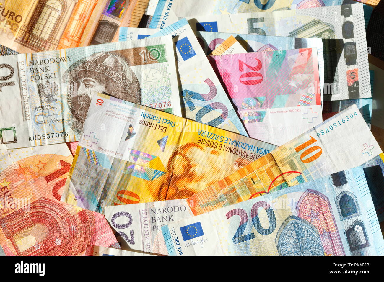 All european currencies hi-res stock photography and images - Alamy