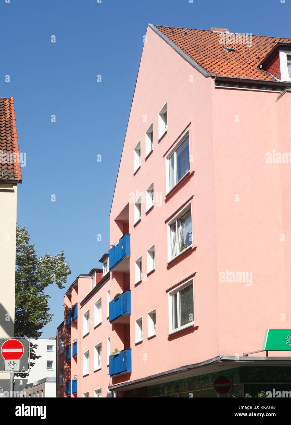 Modern residential building, Hannover Stock Photo - Alamy
