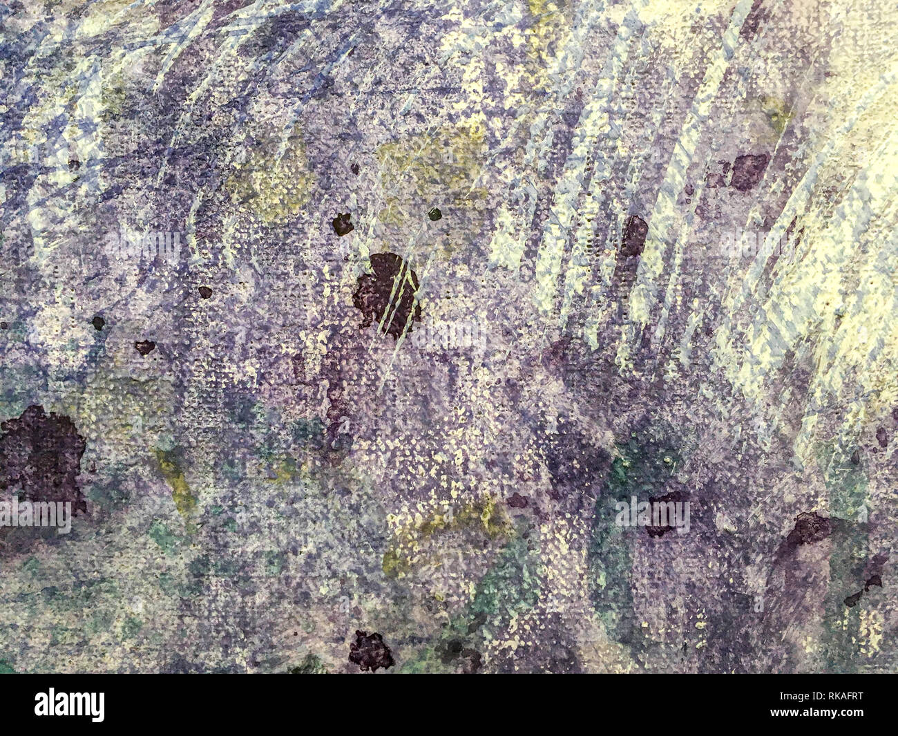 grunge weathered hand painted canvas for texture artistic background ...