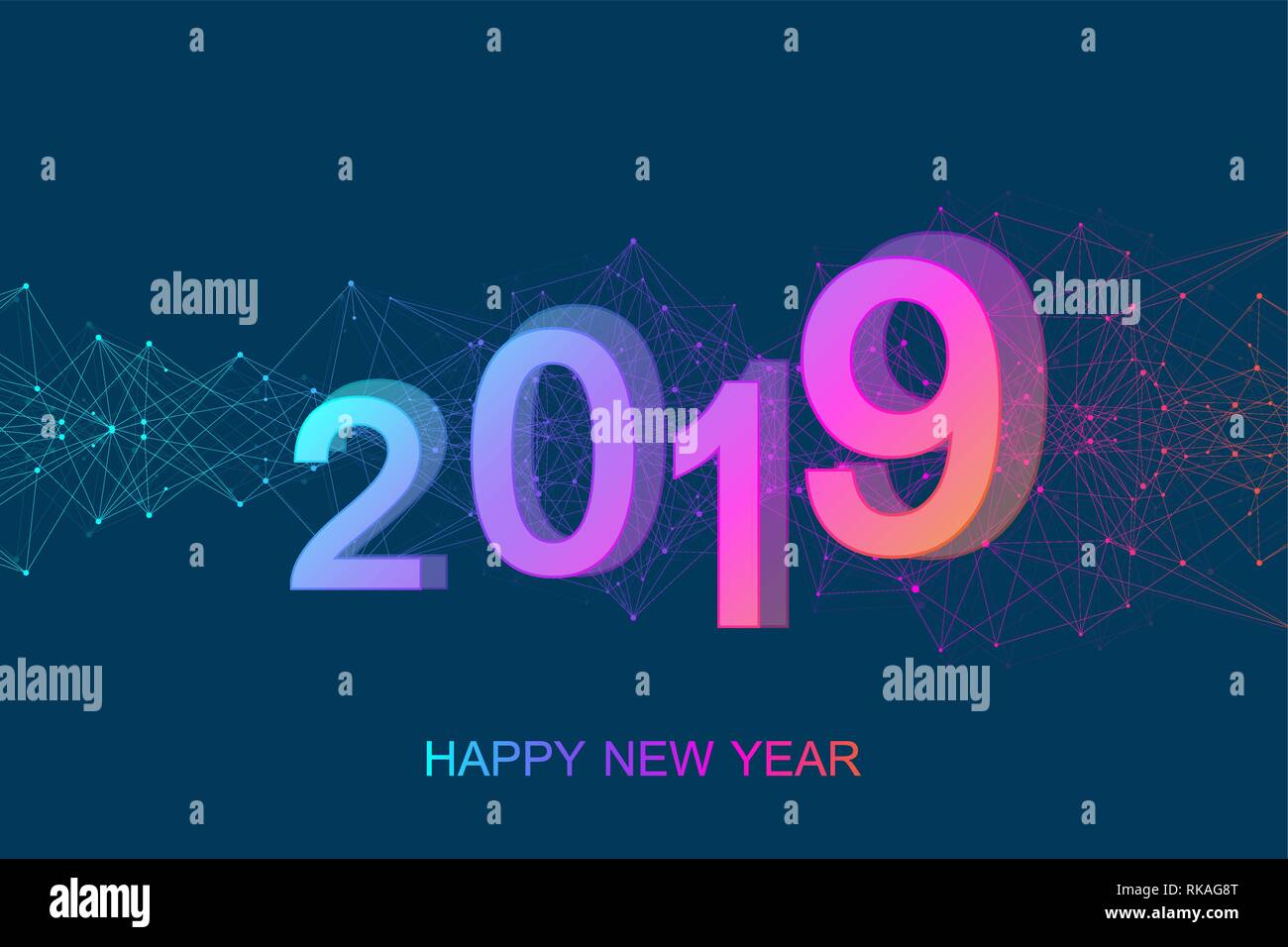 Digital banner world space Stock Vector Images - Alamy