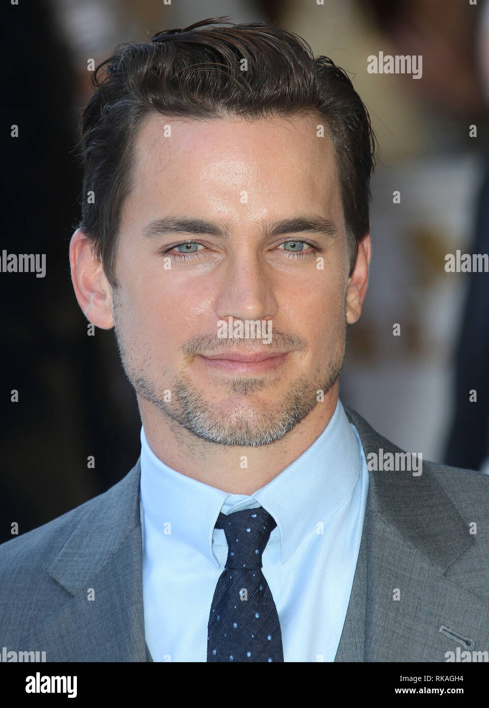 Matt bomer attends the magic mike hi-res stock photography and images ...
