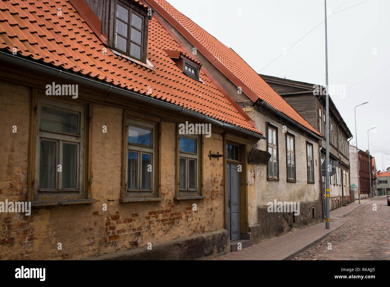 Wooden architecture. Liepaja is a great place to see old wooden ...