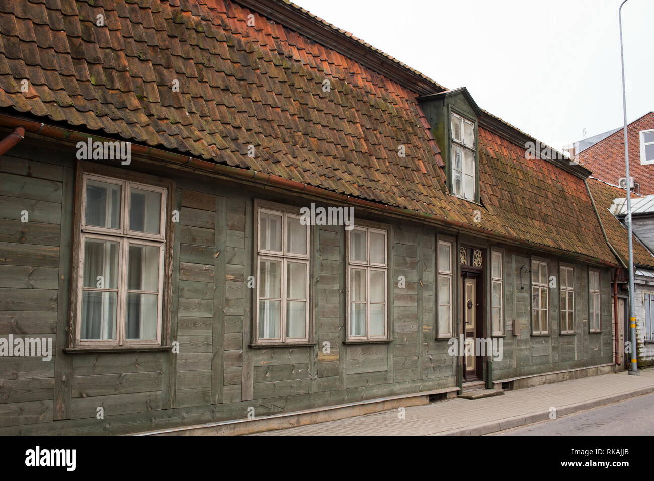 Wooden architecture. Liepaja is a great place to see old wooden ...
