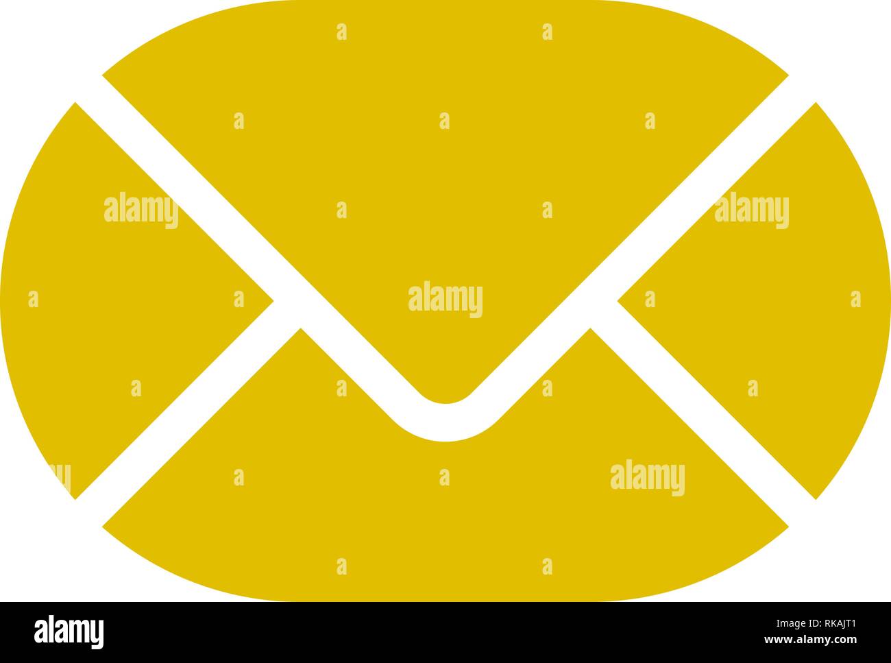 Golden mail hi-res stock photography and images - Alamy
