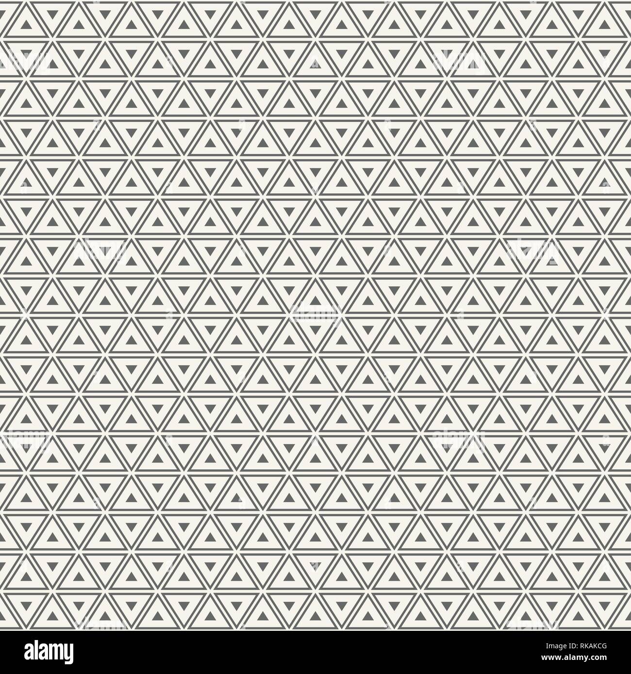 Abstract geometric simple pattern with triangles. Modern stylish ...