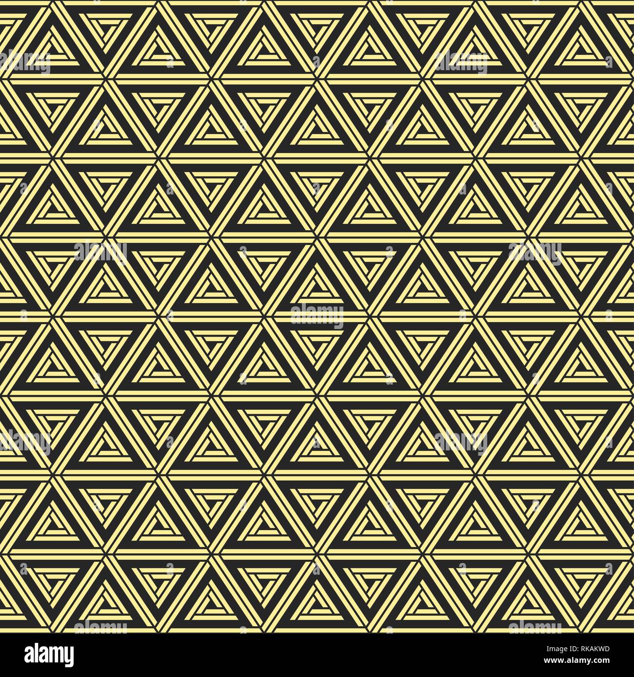 Abstract Geometric Pattern Of Triangles Modern Stylish Texture Repeating Geometric Tiles