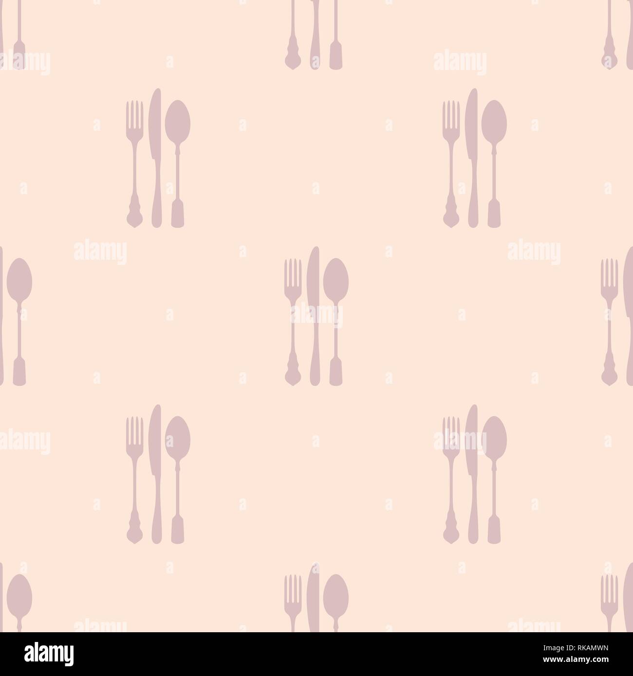 Restaurant menu seamless pattern. Vector background. Pastel gentle ...