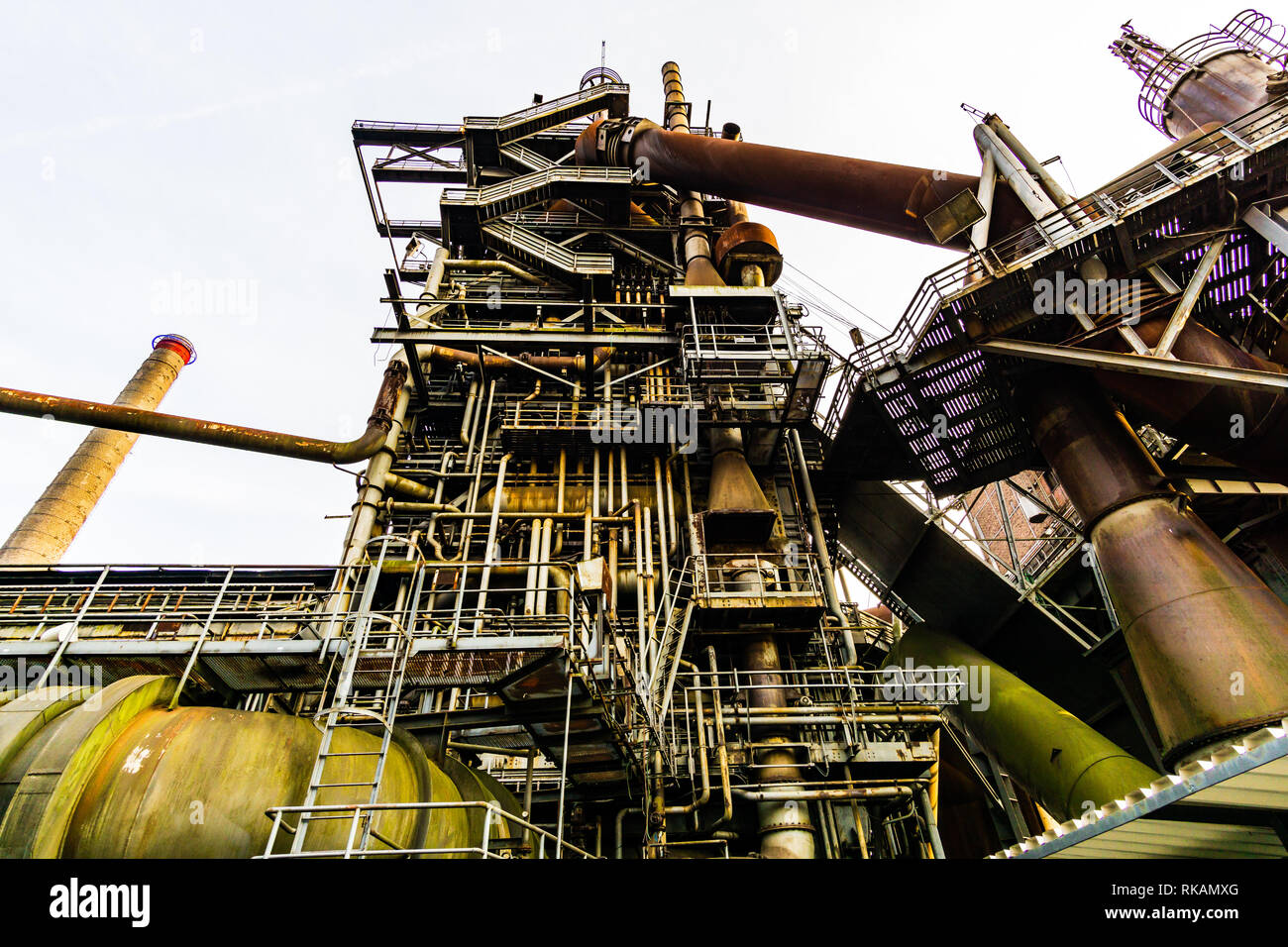 Blast furnace construction hi-res stock photography and images - Alamy