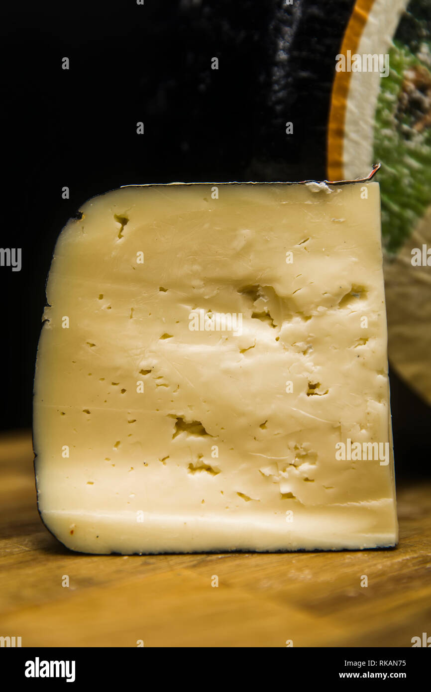 Traditional Auvergne cheese from France Stock Photo - Alamy