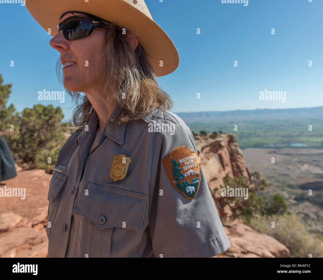 National park rangers uniform hi-res stock photography and images - Alamy