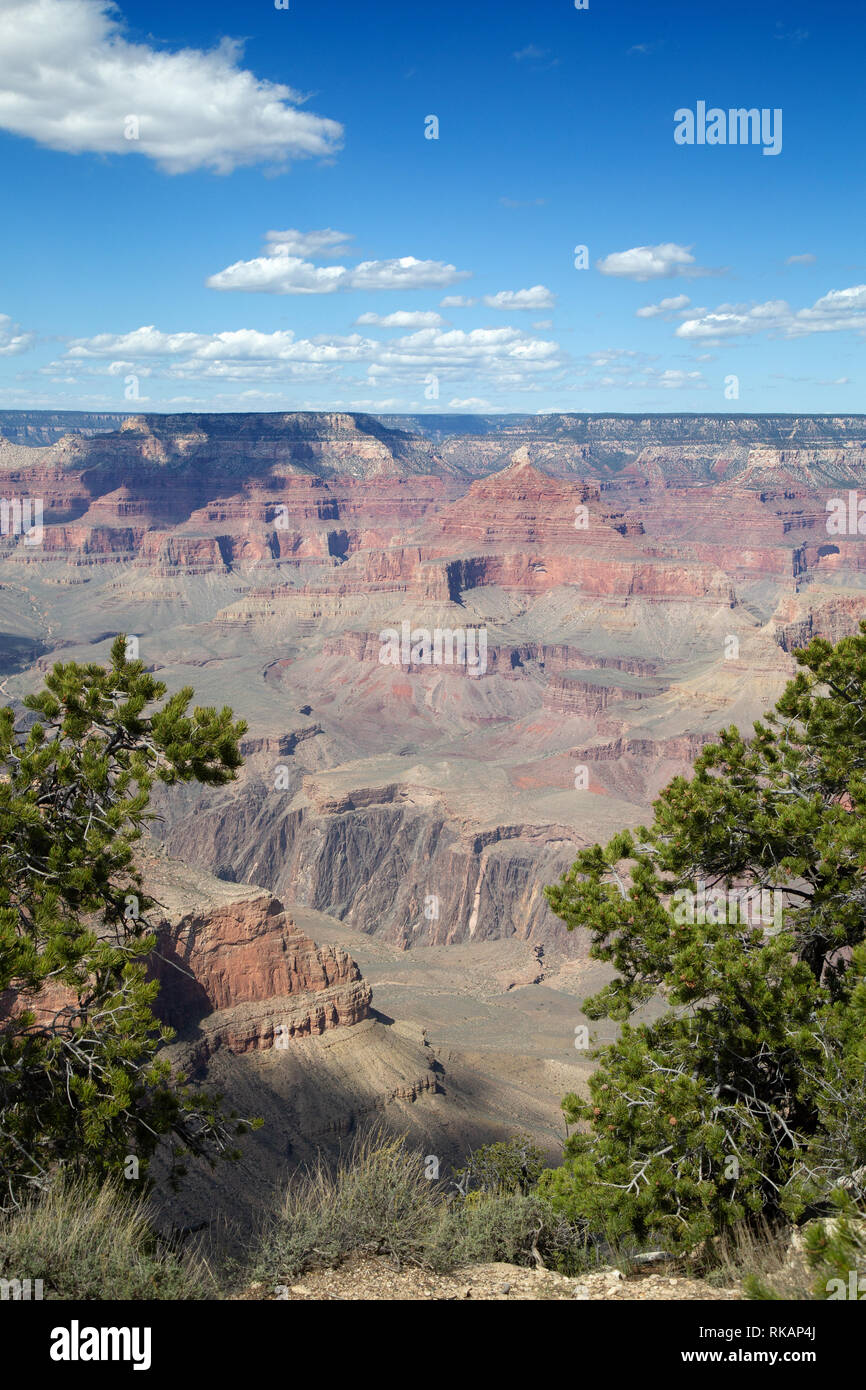 South Rim of the Grand Canyon. "Grand Canyon" National Park in Arizona ...