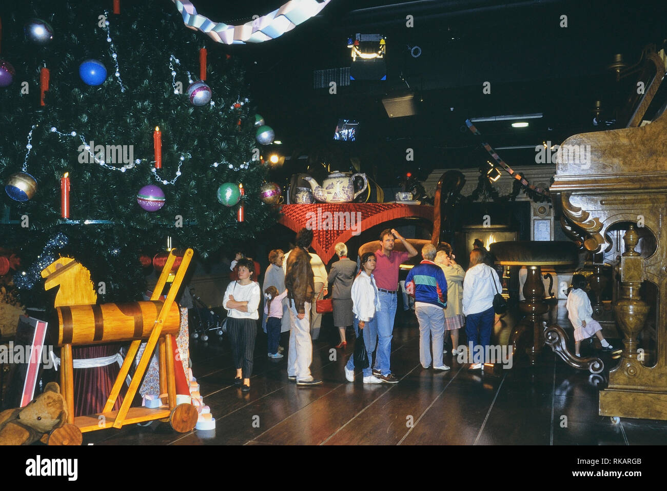 The original Granada Studios Tour, Manchester, England, UK. Circa 1988 ...
