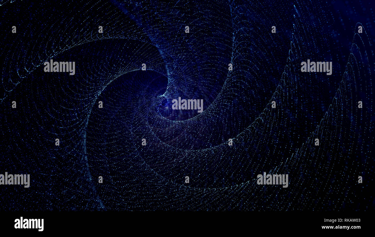 Abstract spiral-shaped space background Stock Photo - Alamy