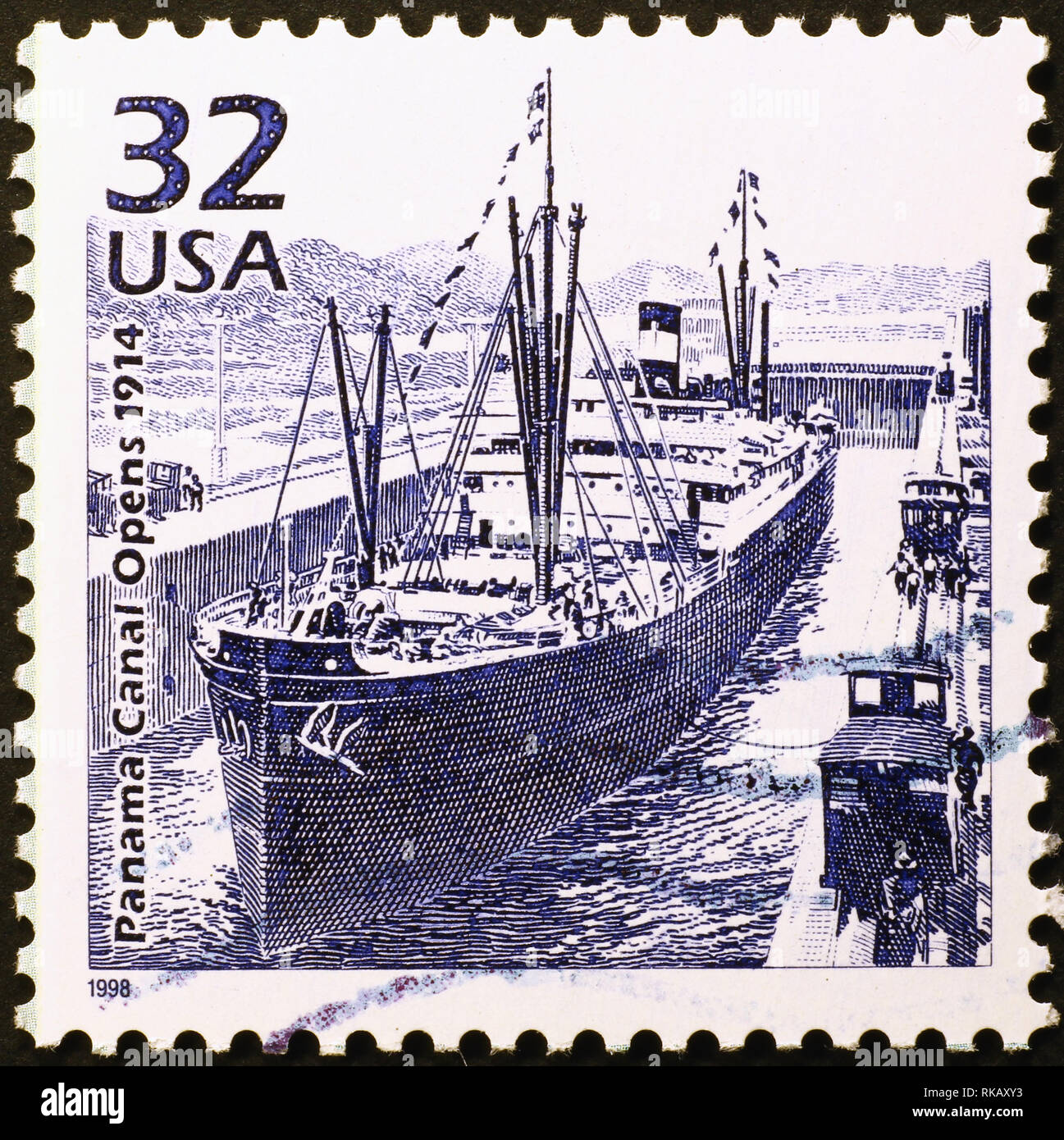 Panama postage stamp hi-res stock photography and images - Alamy