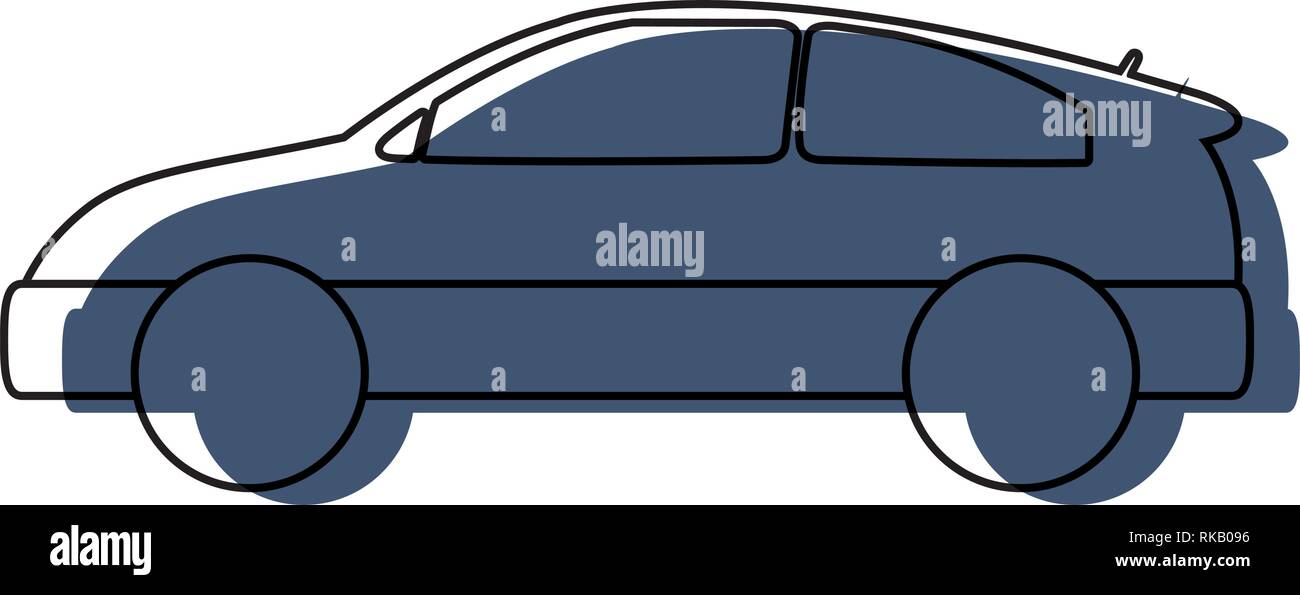 transportation concept car cartoon vector illustration graphic design ...