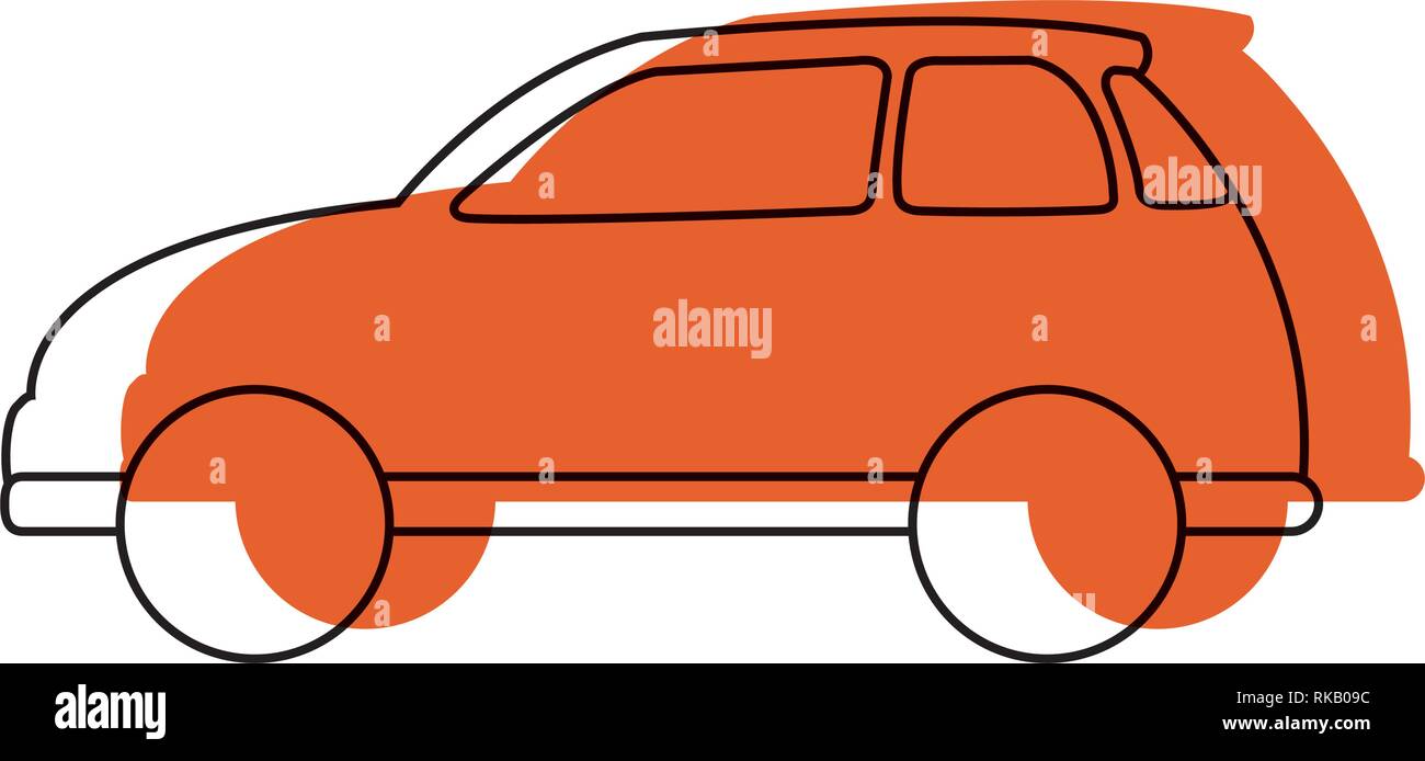 transportation concept car cartoon vector illustration graphic design ...