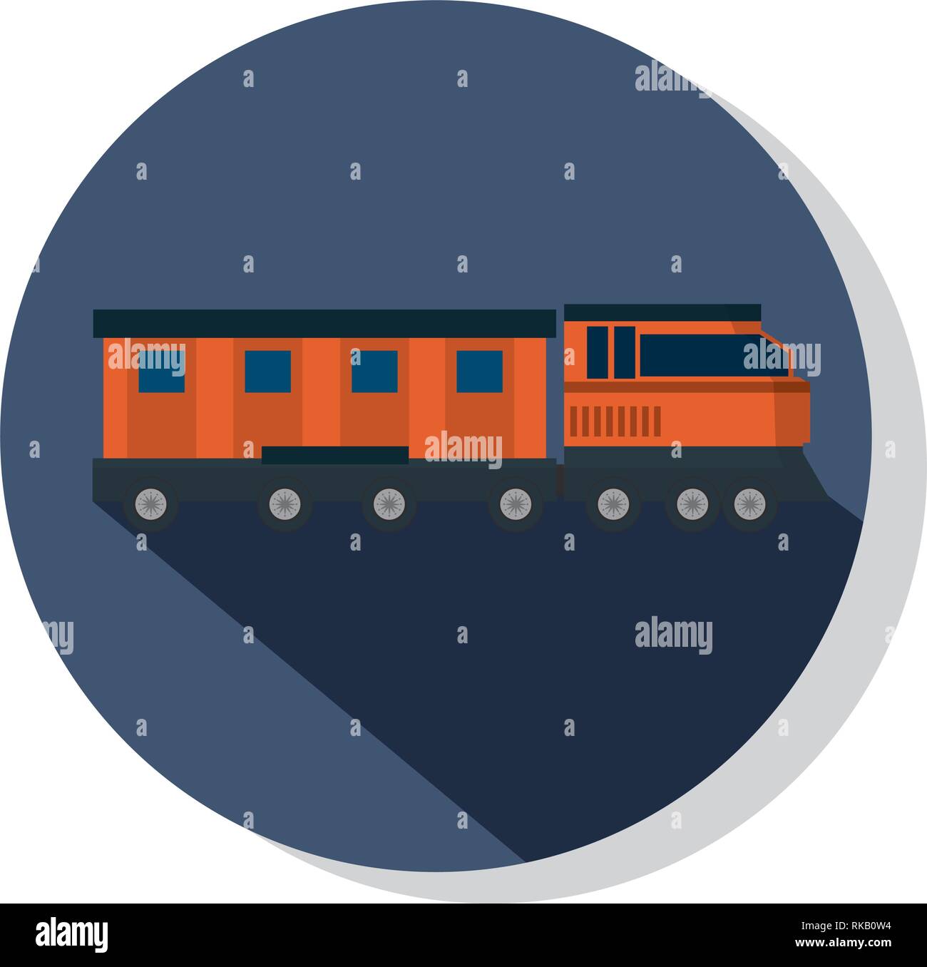 transportation concept train cartoon vector illustration graphic design ...
