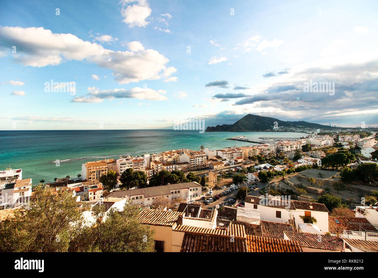 The landscape of altea hi-res stock photography and images - Alamy