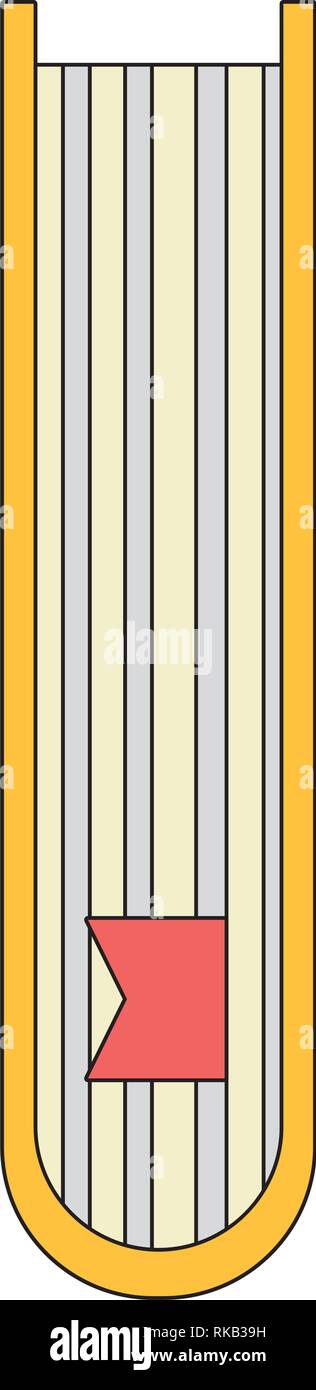 study element book cartoon vector illustration graphic design Stock ...
