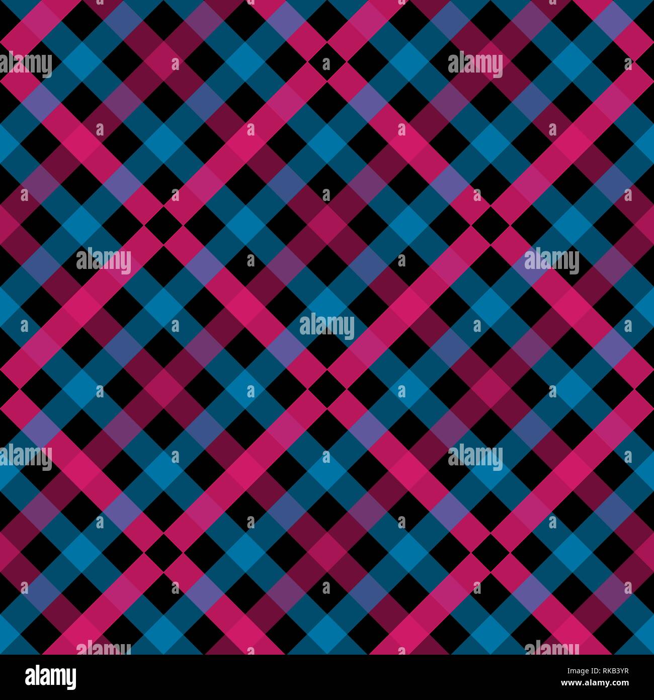 Seamless tartan plaid pattern. Checkered fabric texture print in shades ...