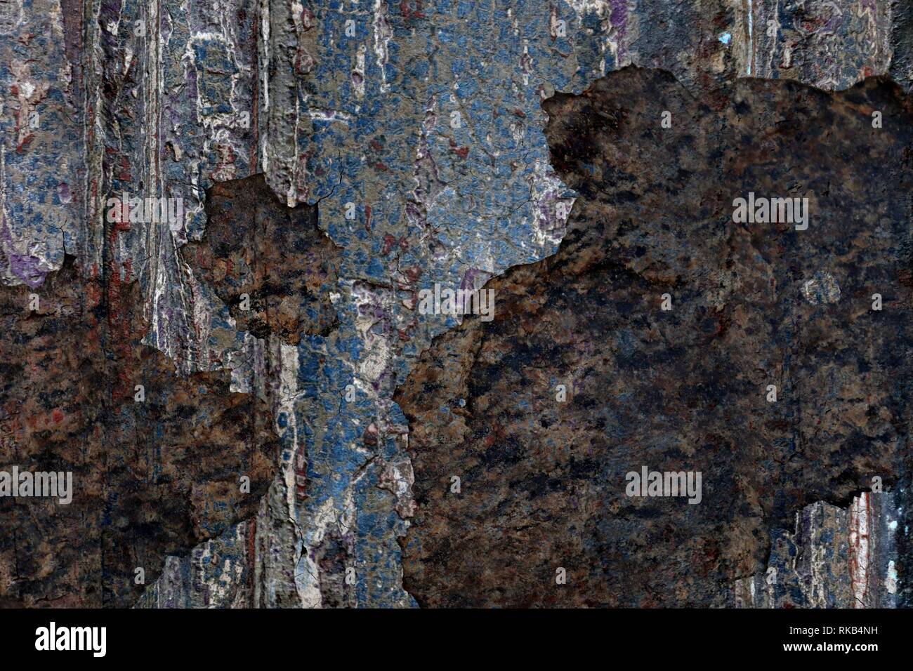 Close up high resolution surface of weathered paint on a wall Stock ...