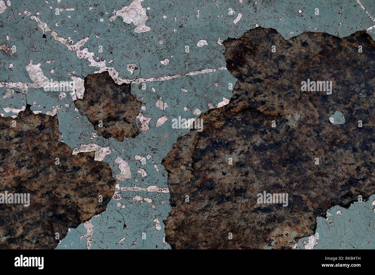 Close up high resolution surface of weathered paint on a wall Stock ...