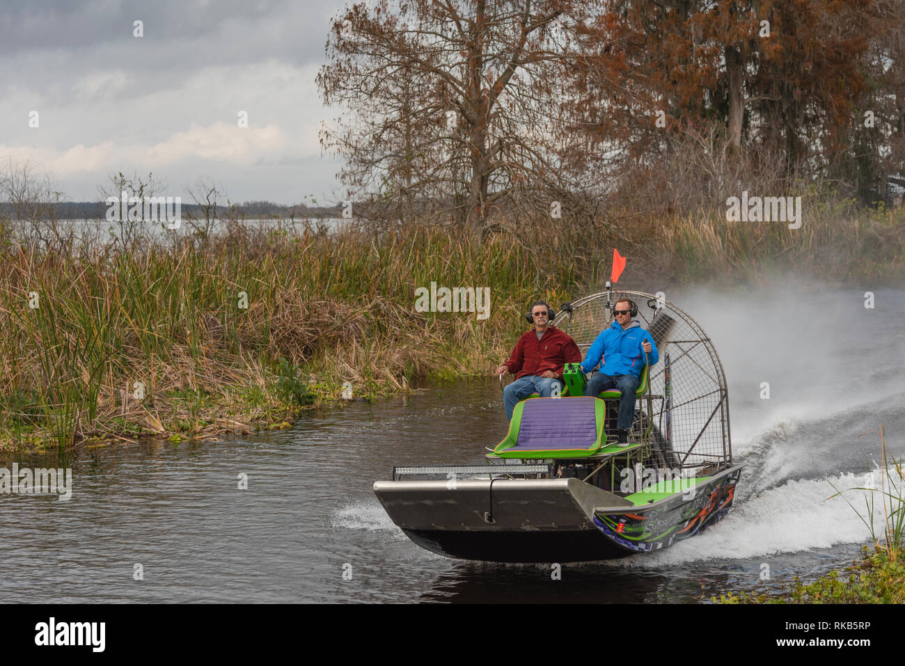 Central florida airboat hi-res stock photography and images - Alamy