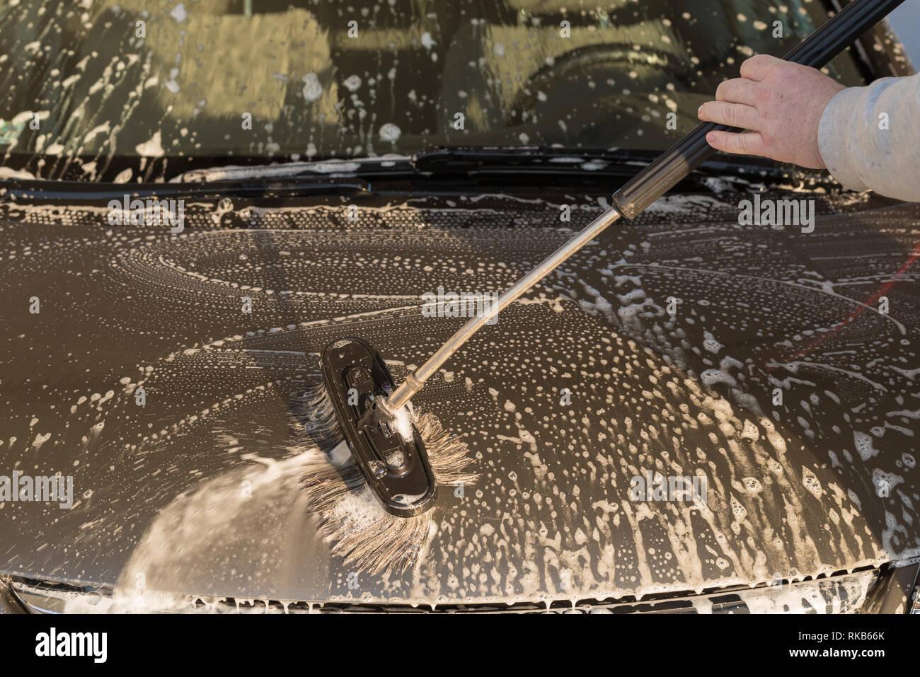 Using brush wash car hi-res stock photography and images - Alamy