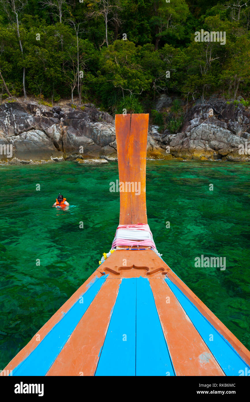 Snorkelling. Koh Yang. Adang Archipelago. Tarutao Marine National Park ...