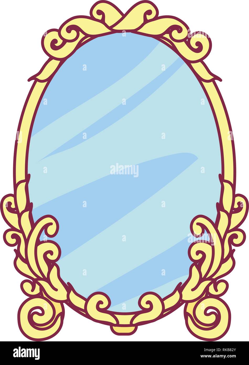 Princess Mirror Clip Art