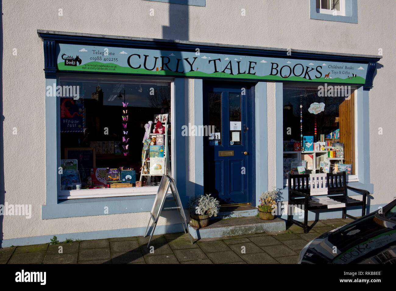 Wigton, booktown, Dumfries and Galloway, Scotland Stock Photo - Alamy